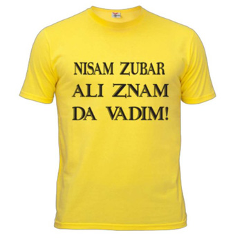 Majica "Nisam zubar ali znam da vadim"