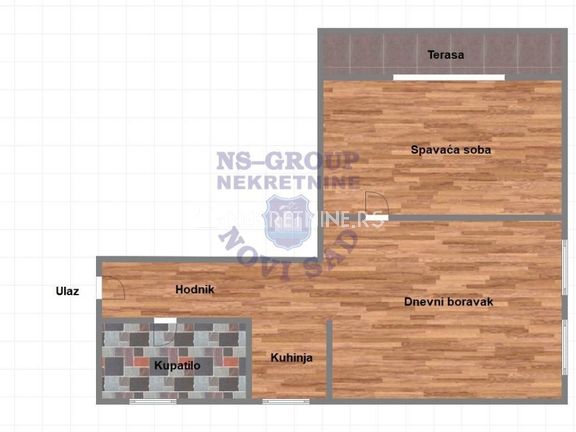 Odličan dvosoban stan na Petrovaradinu - Novogradnja