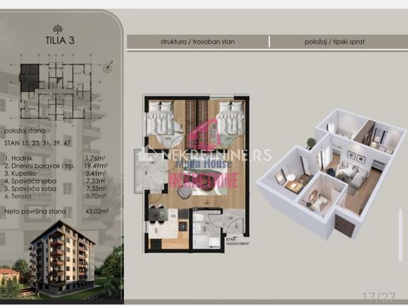 Atraktivna i nova lokacija u oazi mira-TILIA