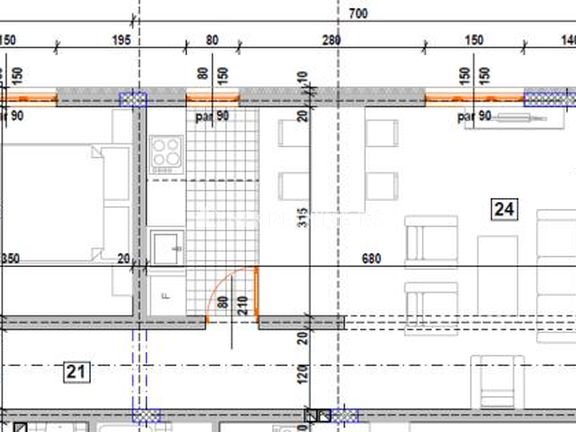 Jednoiposoban stan u novogradnji sa PDV-om u Donjoj Vrežini ID#7882