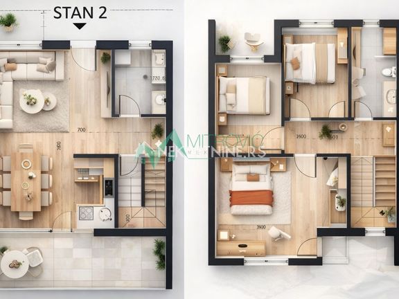 Stan,NOVI SAD,SAJLOVO,kv: 87.00, € 177400, ID: 1004038
