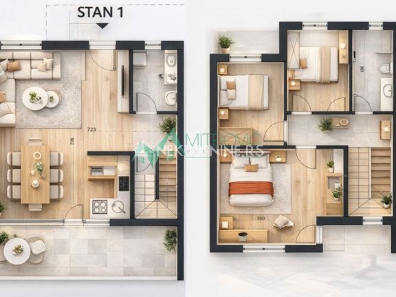 Stan,NOVI SAD,SAJLOVO,kv: 89.00, € 181510, ID: 1003995