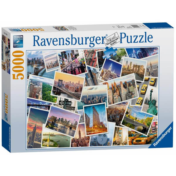 Ravensburger puzzle slagalice 5000pcs Njujork, grad koji ne spava RA17433