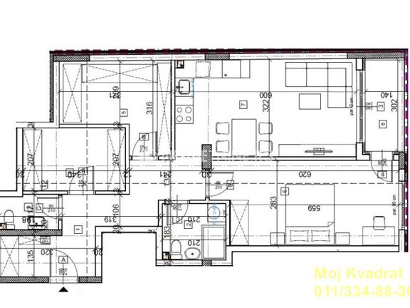 Voždovac, Autokomanda - Vojvode Stepe, 75m2, Vojvode Stepe