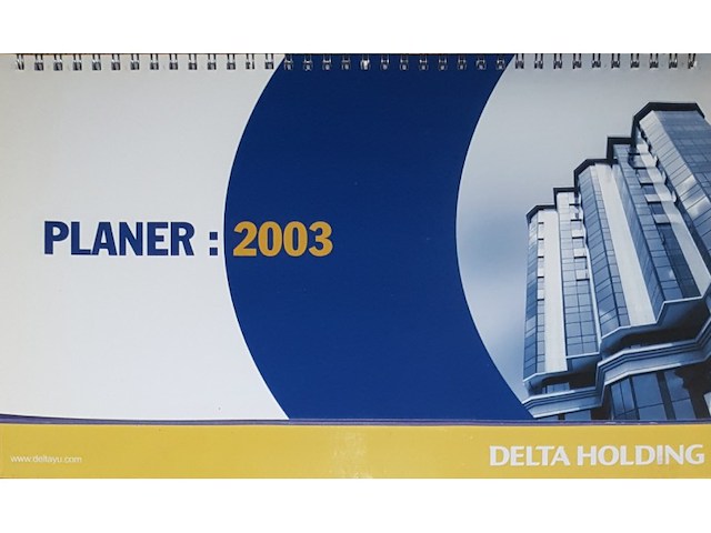 Planer `DELTA HOLDING` SCG 2003