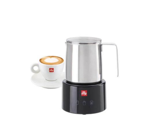 illy Electric MILK FROTHER Black