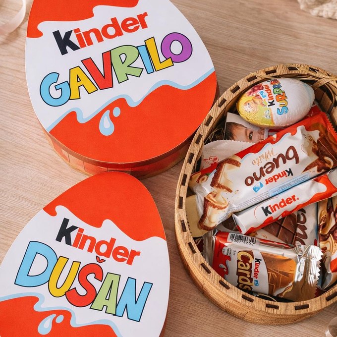 Personalizovana Kinder kutija