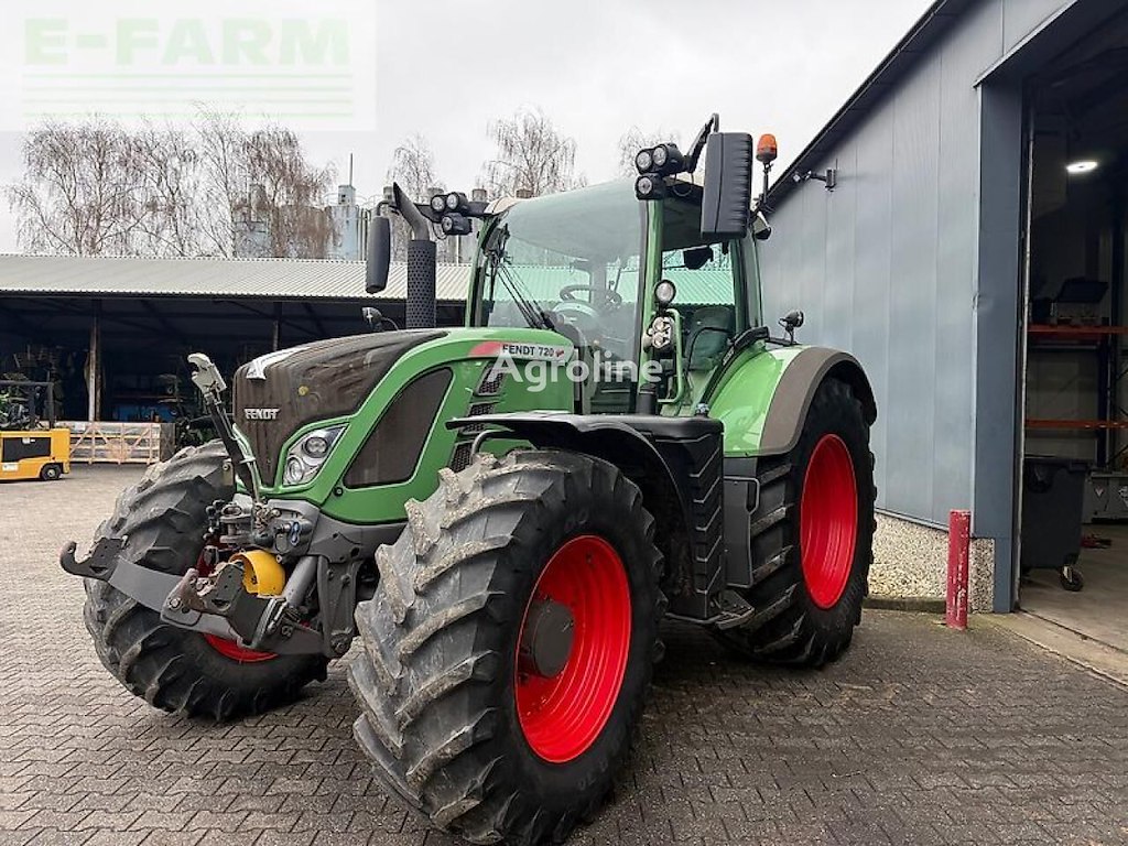 Fendt 720 scr profi met trimble rtk traktor točkaš