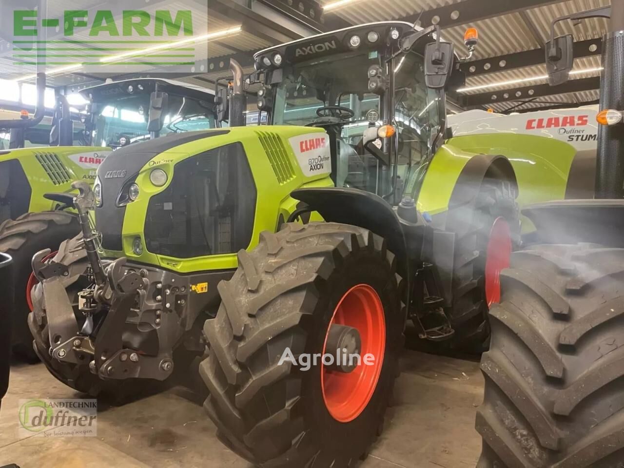 Claas axion 870 c-matic traktor točkaš