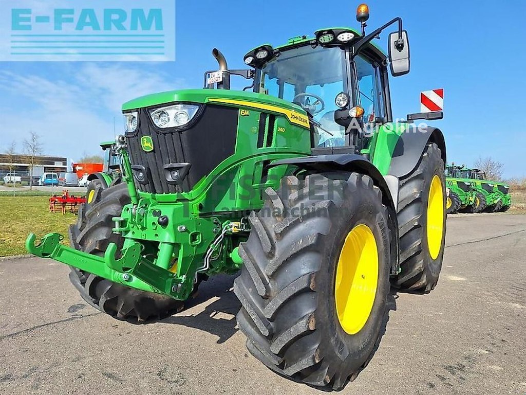 John Deere 6m 240 traktor točkaš