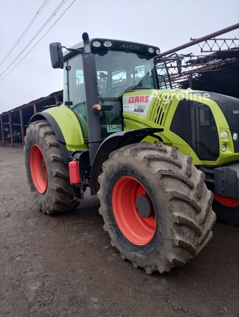 Claas Axion 850 traktor točkaš