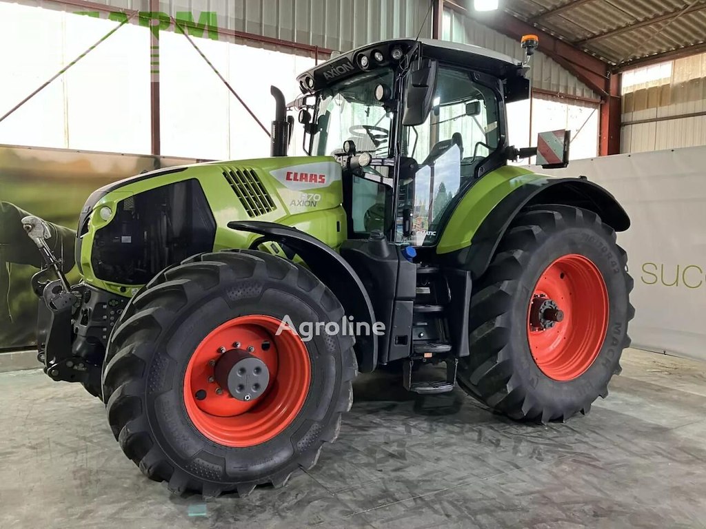 Claas Axion 870 traktor točkaš