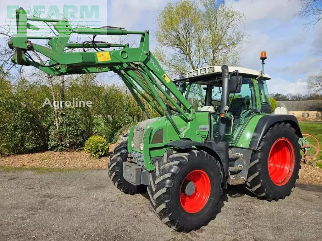 Fendt 410 vario met frontlader ( verkocht/ sold ) traktor točkaš