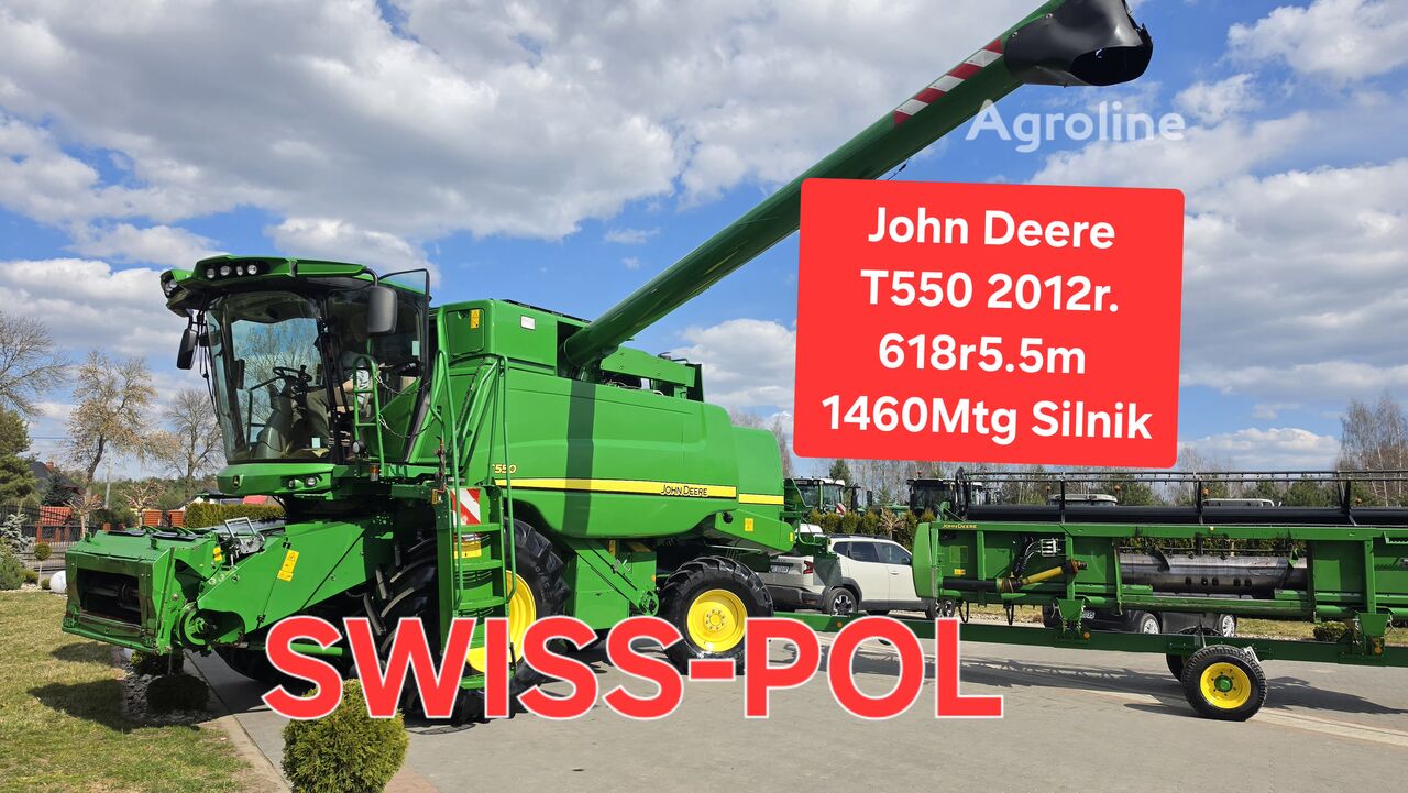 John Deere T550 kombajn za žito