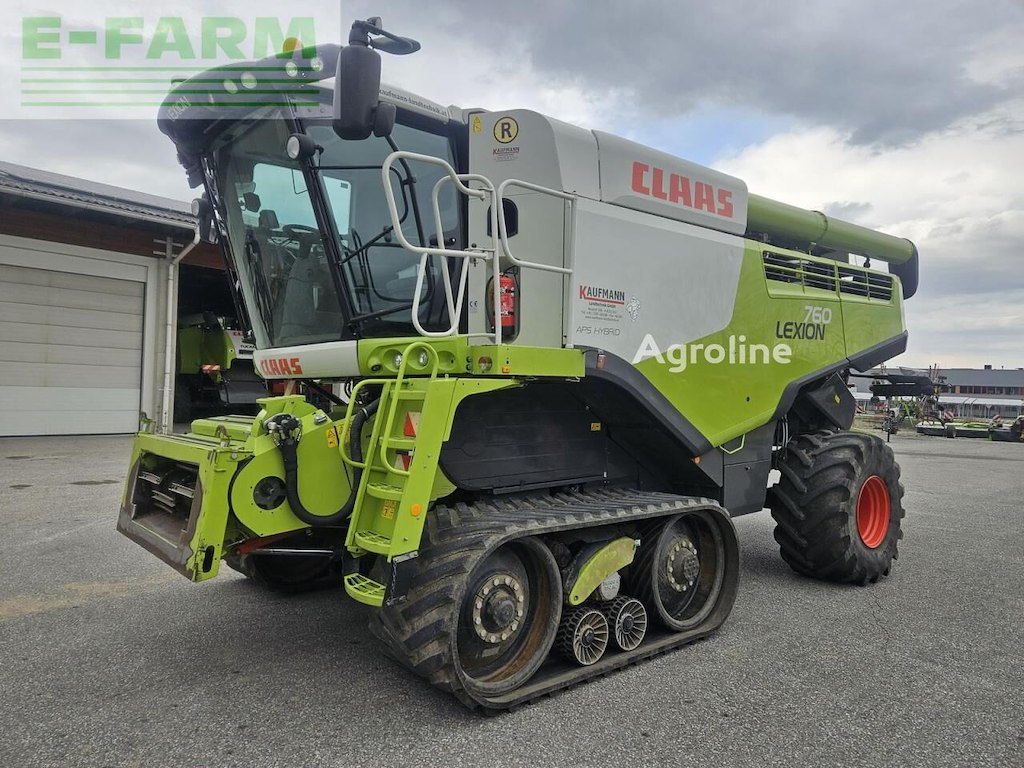 Claas lexion 760 terra trac (stage iiib) kombajn za žito