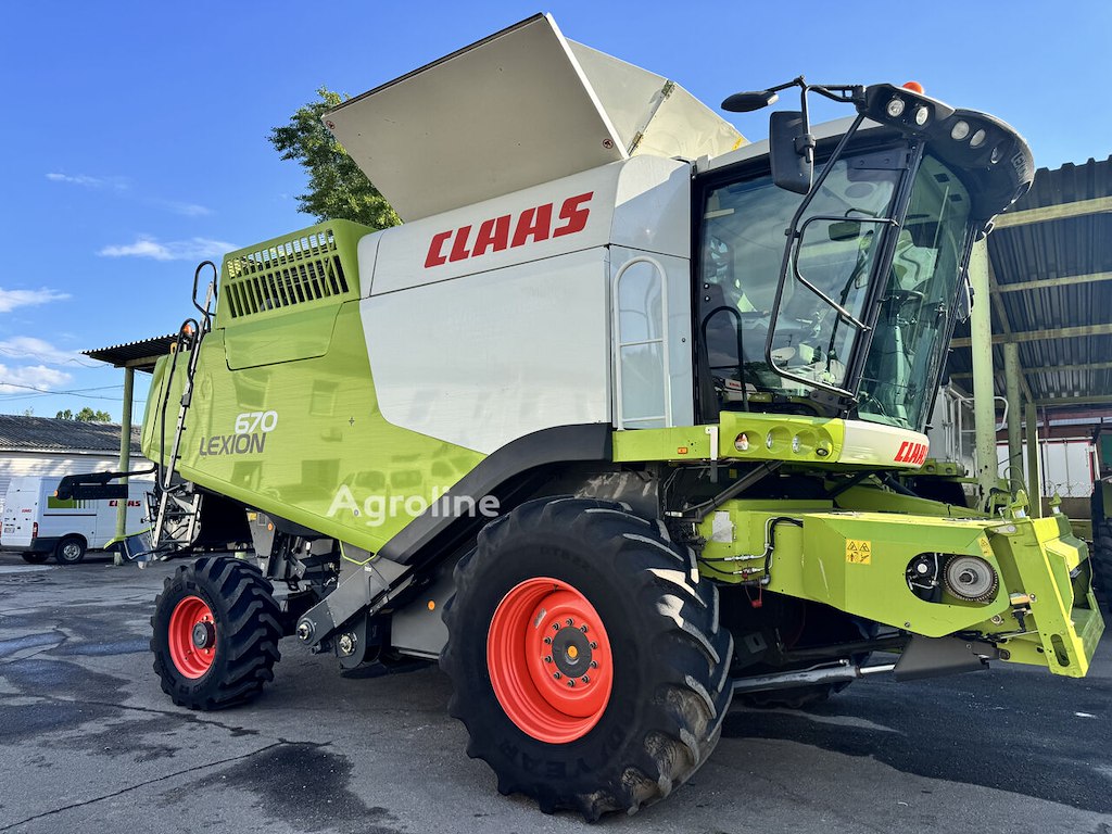 Claas Lexion 670 kombajn za žito