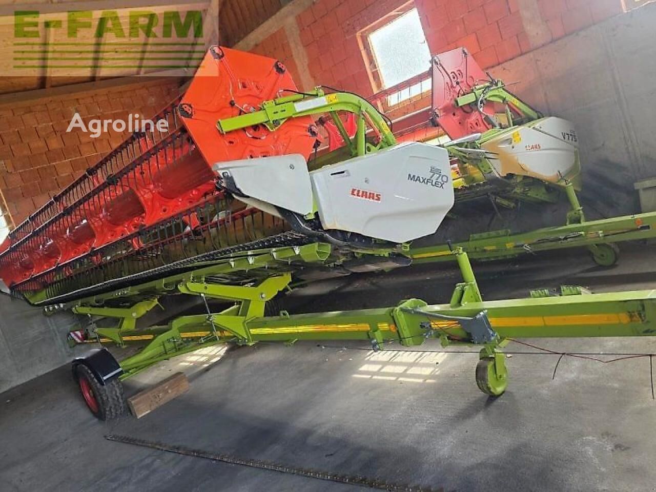 Claas maxflex 770 adapter za žito