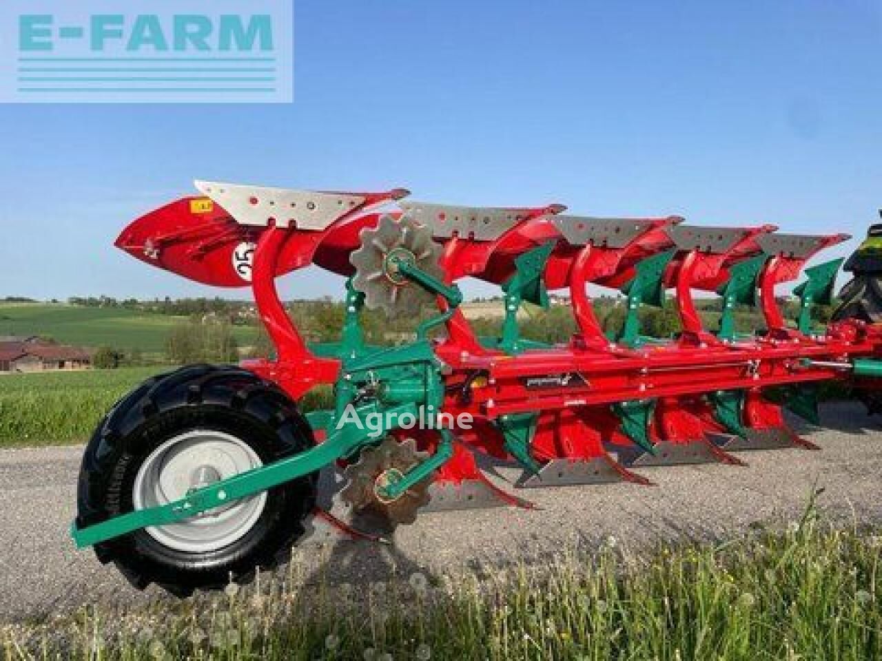 Kverneland 2501s variomat i-plough reverzibilni plug