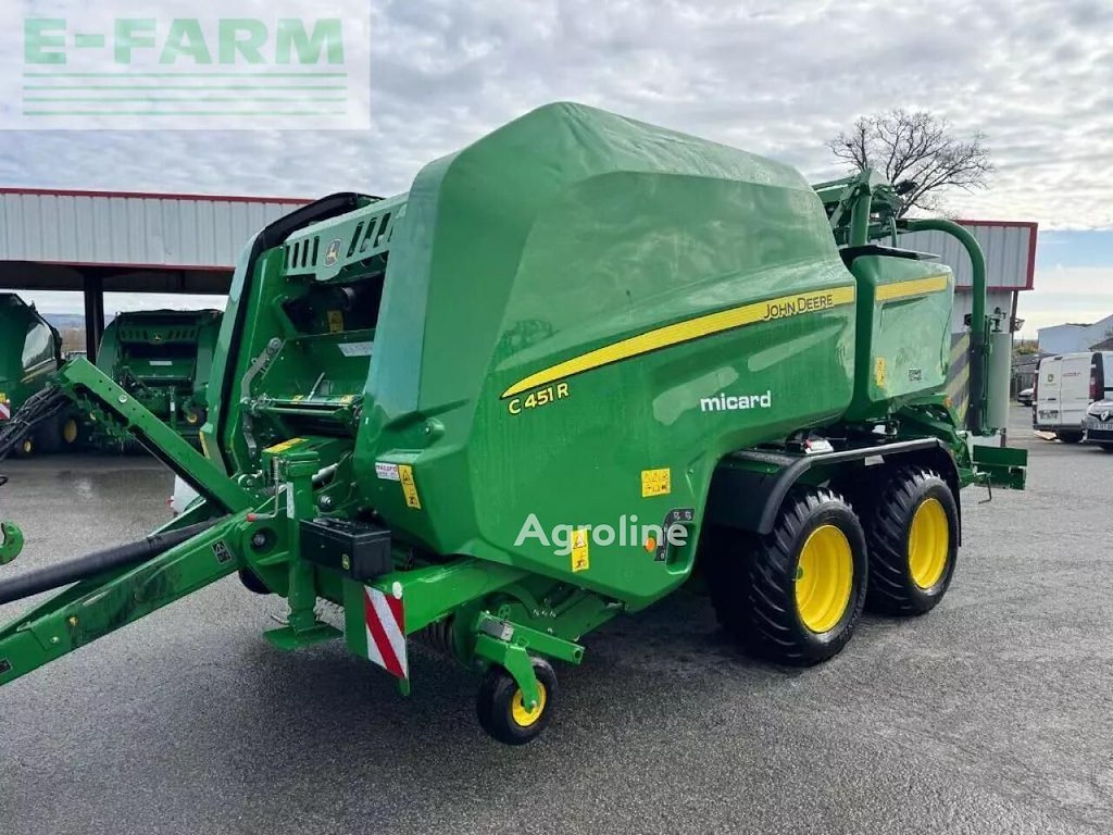 John Deere c451r balirka za okrugle bale