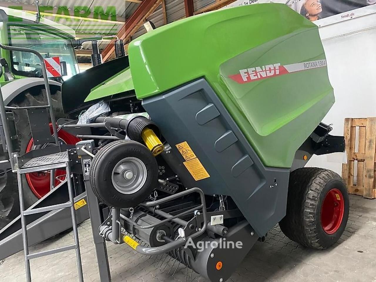 Fendt rotana 130f balirka za okrugle bale
