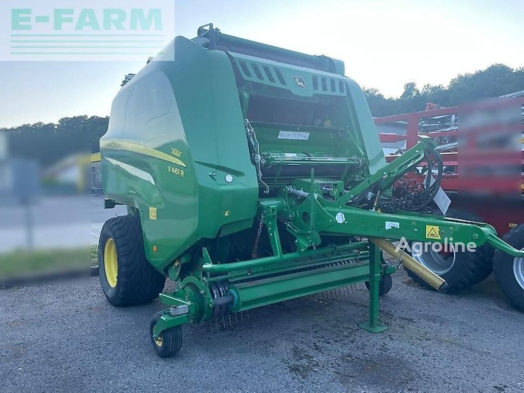John Deere v461r isobus balirka za okrugle bale