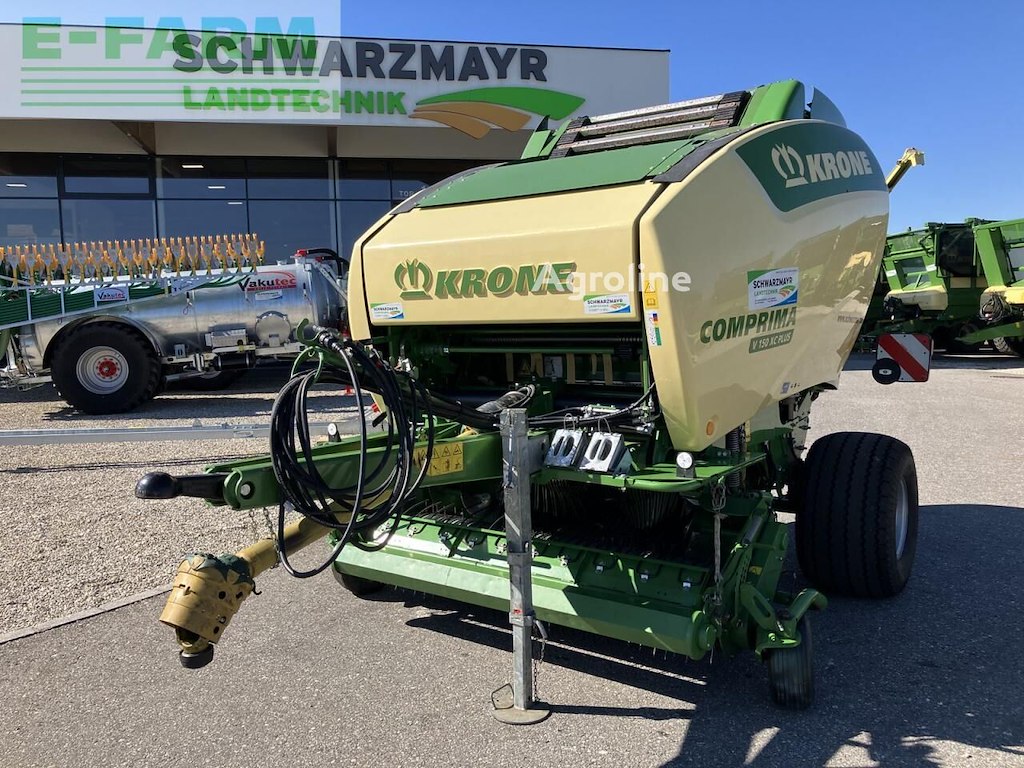 Krone comprima v 150 xc plus balirka za okrugle bale