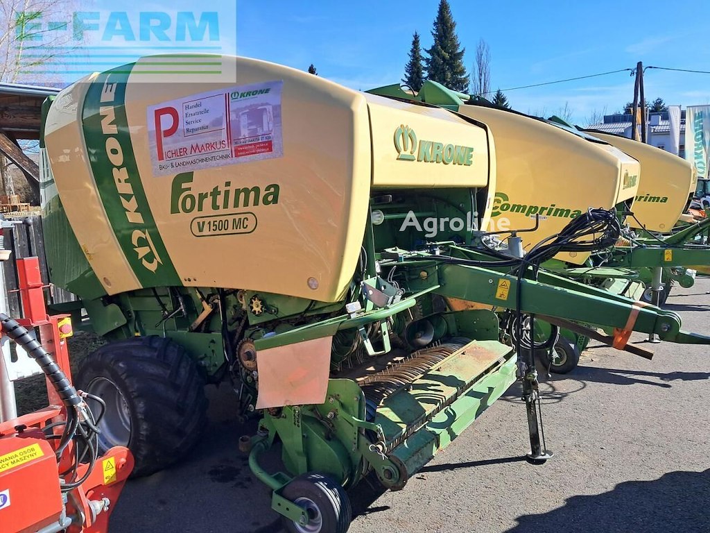 Krone fortima v 1500 mc balirka za okrugle bale