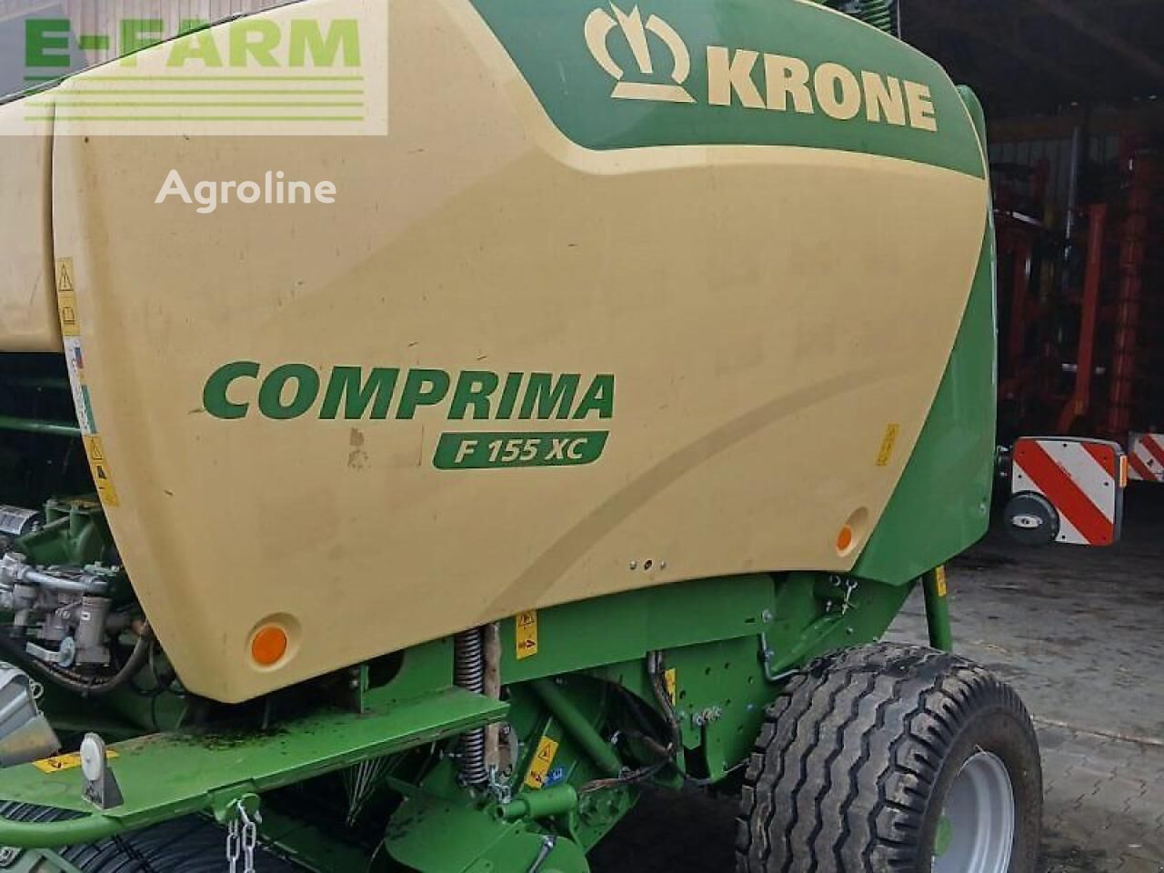Krone comprima f 155 xc balirka za okrugle bale