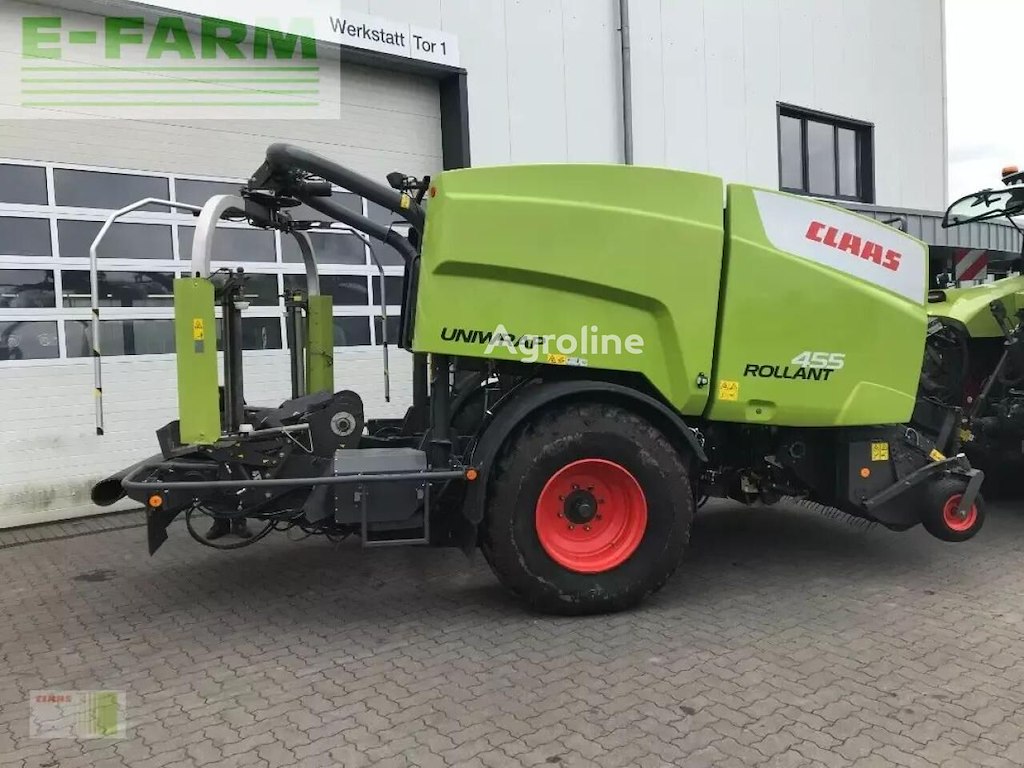 Claas rollant 455 rc uniwrap (25 messer) balirka za okrugle bale