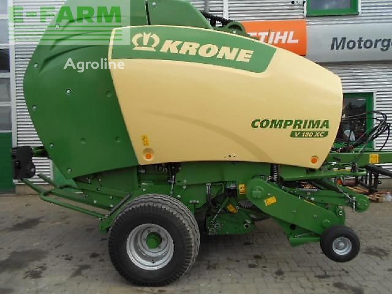 Krone rundballenpresse comprima v180xc balirka za okrugle bale