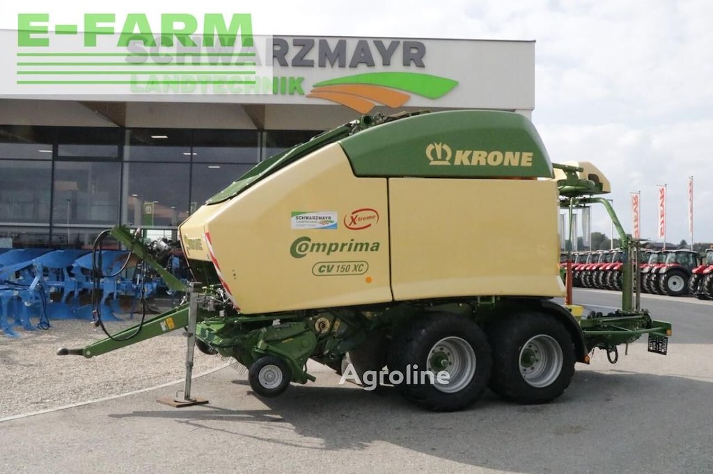 Krone comprima cv 150 xc x-trem balirka za okrugle bale