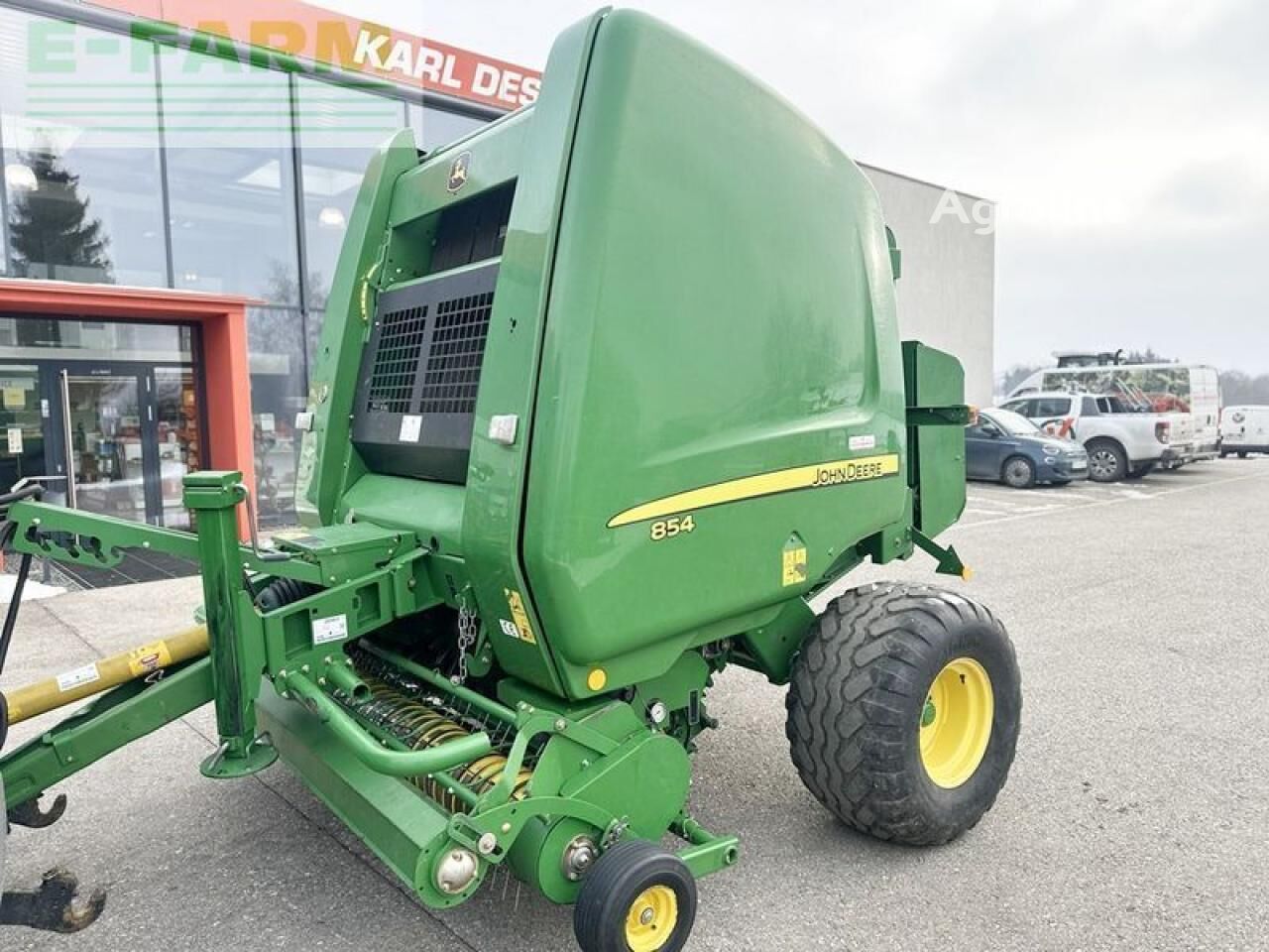 John Deere 854 premium rundballenpresse balirka za okrugle bale