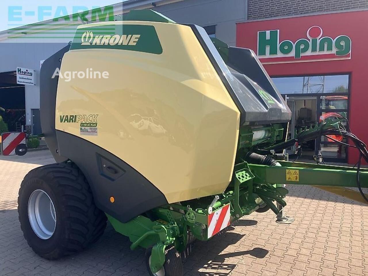 Krone varipack v190 xc plu balirka za okrugle bale