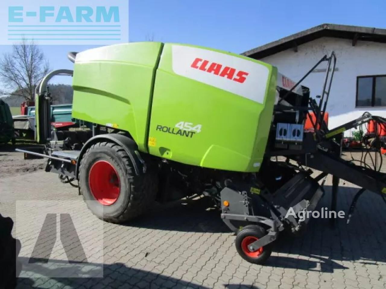 Claas rolland 454 balirka za četvrtaste bale