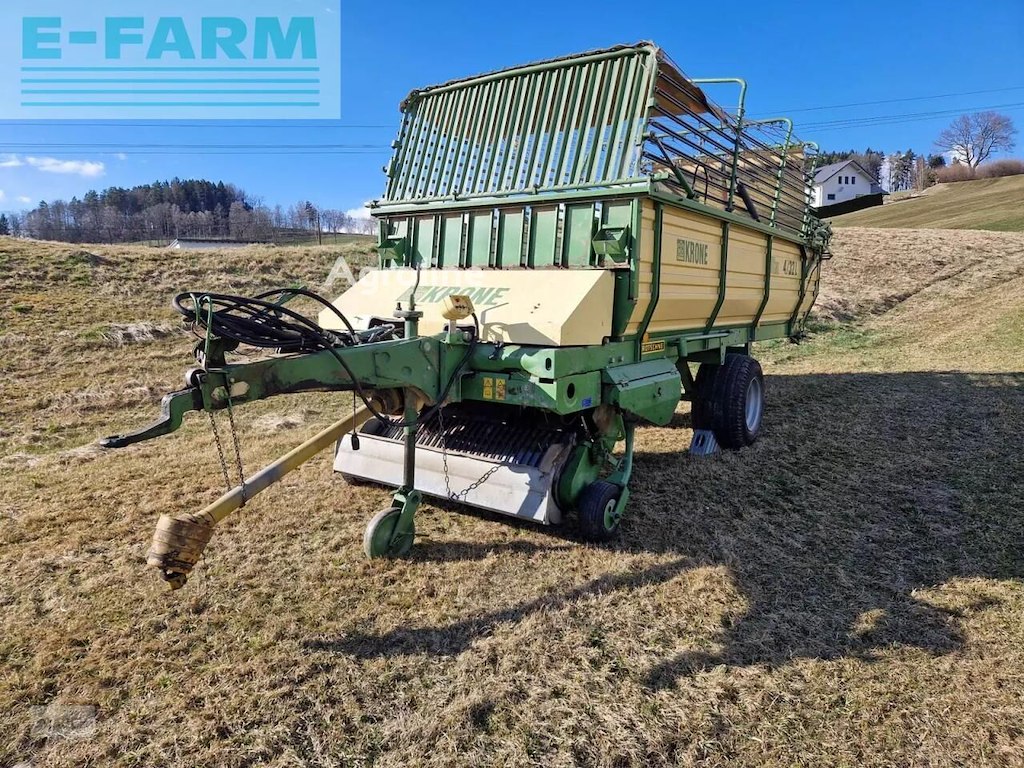 Krone titan 4/32 l samoutovarna prikolica