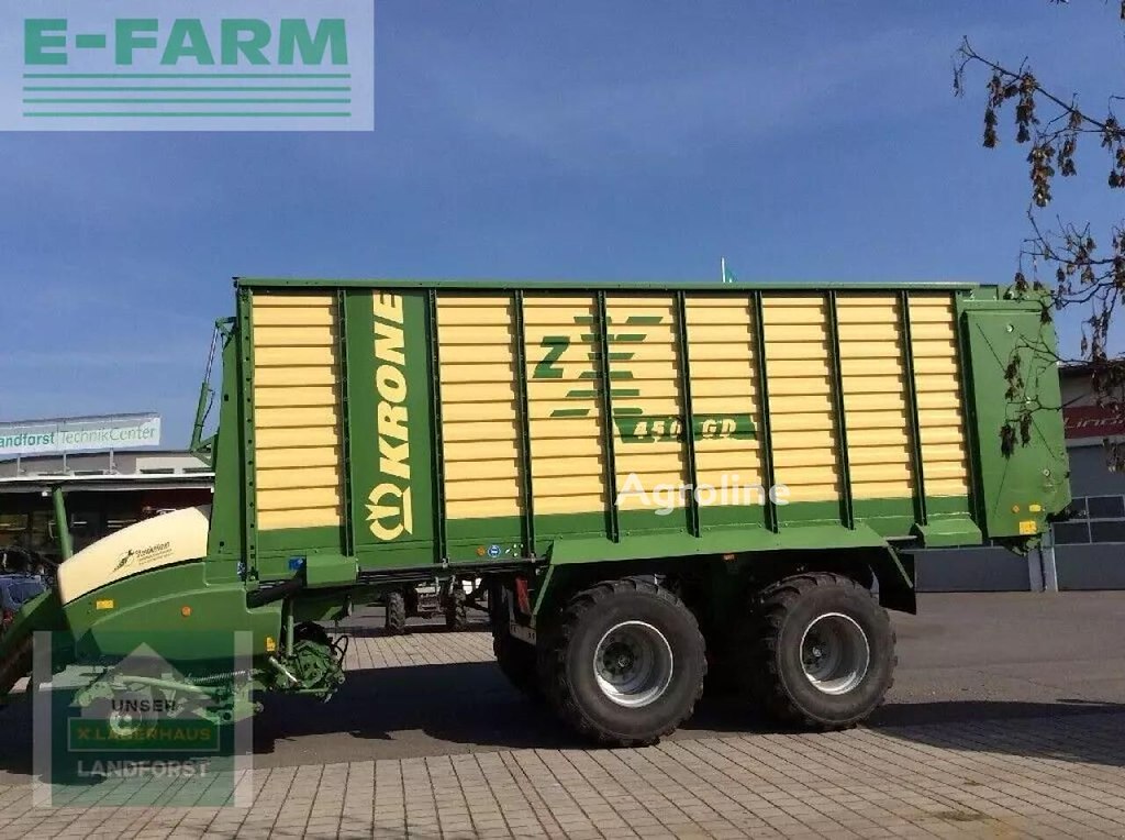 Krone zx 450 gd samoutovarna prikolica