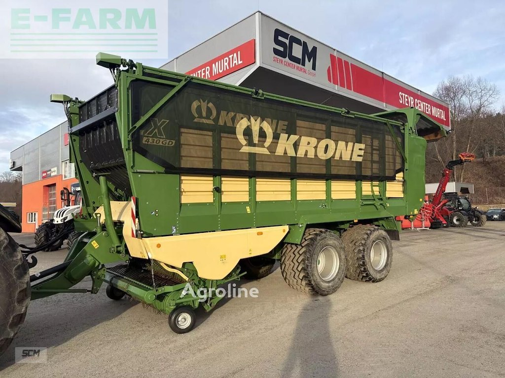 Krone zx430gd samoutovarna prikolica
