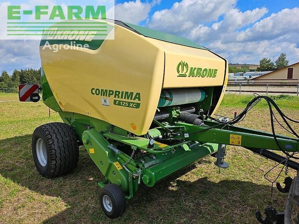 Krone comprima f 125 xc odmotač bala sena