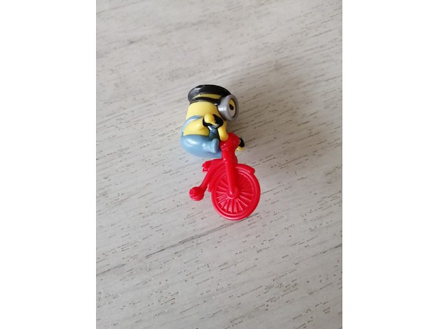 Kinder - Jednooki Minions vozi bicikl