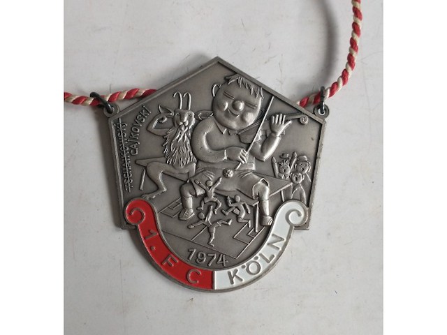 medalja FC KOLN 1974 Keln Germany