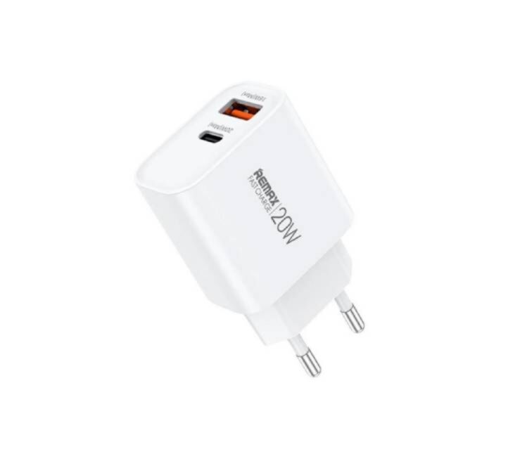 REMAX KUĆNI PUNJAČ 1 X USB 3.0+1 X TIP C 20W KIDDY