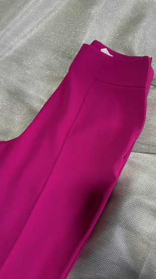 zara pink pantalone