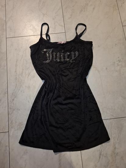 %SNIZENO NOVA Juicy Couture crna haljina XL/42