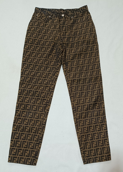 Ženske pantalone Fendi Pre-Owned, veličina 47