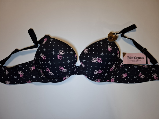 NOV crni Juicy Couture pushup brus 34/75B