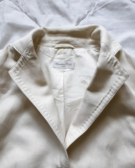 MASSIMO DUTTI sako-(svila/lan) - Original