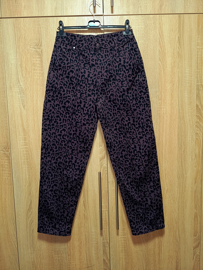 Animal print pantalone