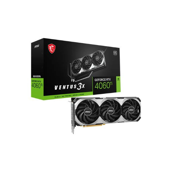 VGA MSI RTX 4060TI VENTUS 3X E 8G 912-V515-218