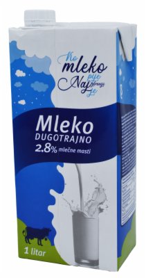 MLEKO UHT LAZAR 2.8%MM 1L