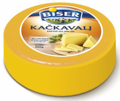 SIR KAČKAVALJ KRSTAŠ BISER 45%MM 450G